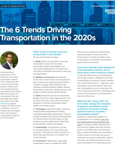 How Transportation Technologies Will Change Everything