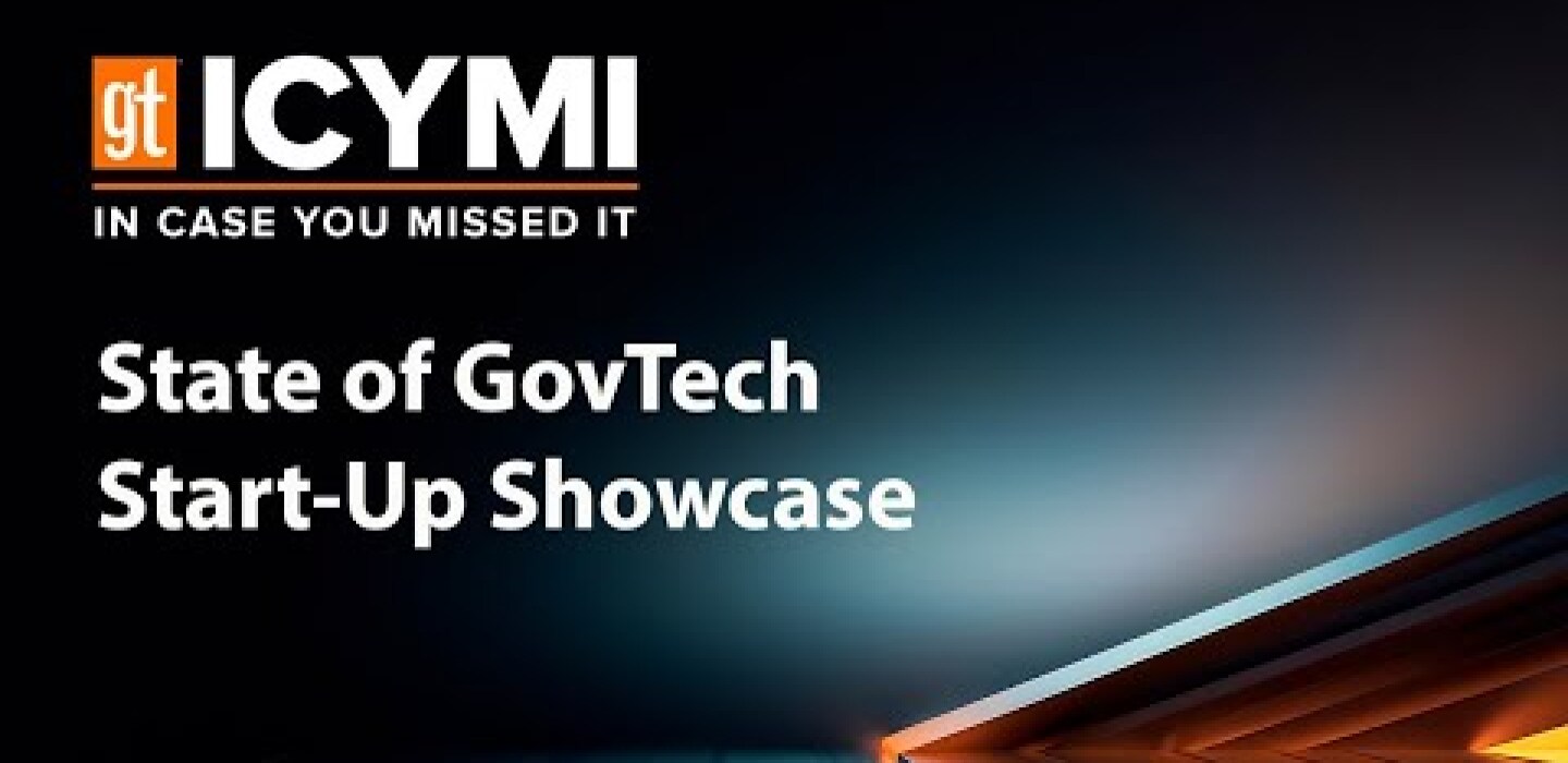 State of GovTech Start-Up Showcase